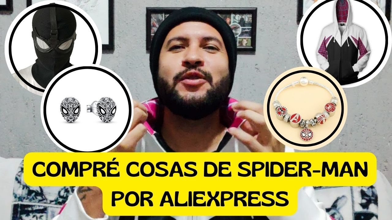 Comprando cosas de Spider-man por ALIEXPRESS || ¿Es confiable? - YouTube