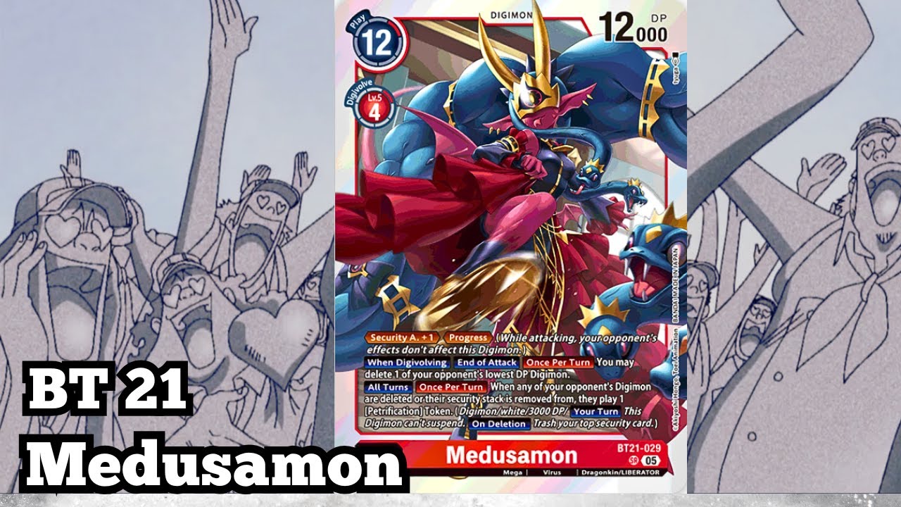 DON'T PLAY Medusamon Until You Watch This !! - (Deck Profile BT 21 ...