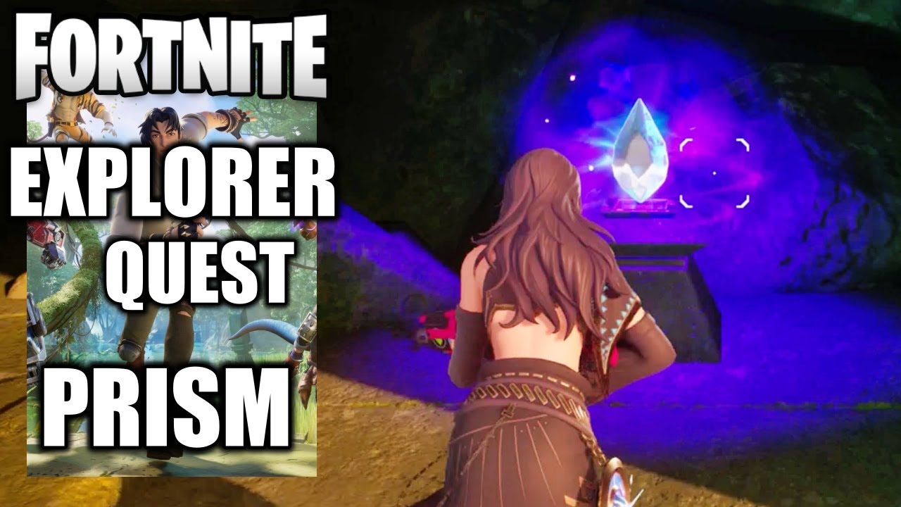 Fortnite – Hidden Explorer Quest - Bring the Prism to Trace at the ...