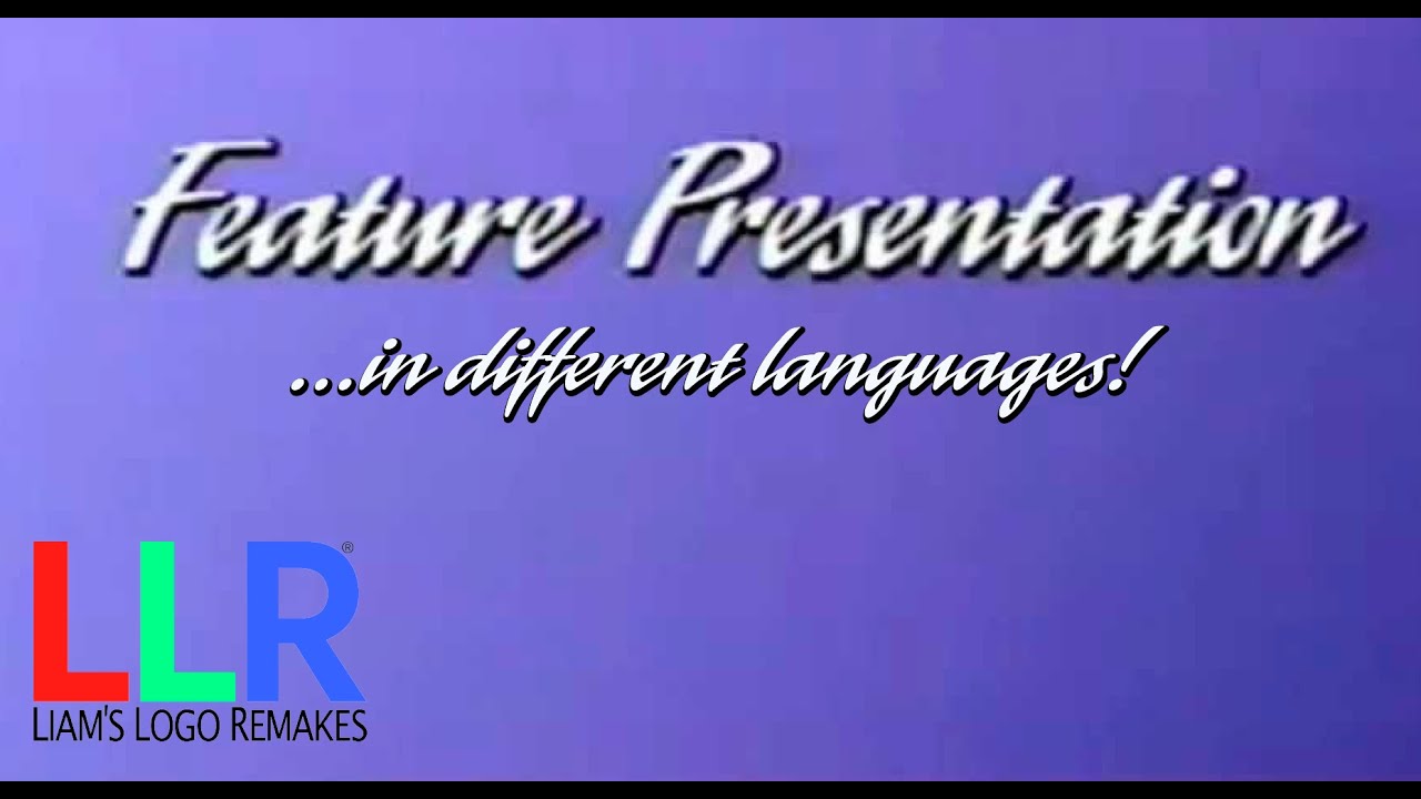Feature Presentation with my voice... IN DIFFERENT LANGUAGES!!!! - YouTube