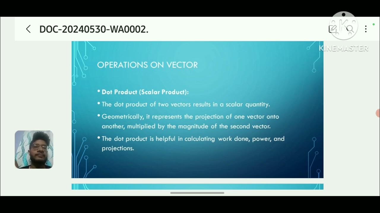 vectors in computer science/Mathematics video Assignment - YouTube