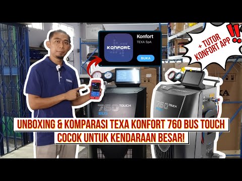 Unboxing dan Komparasi Texa Konfort 760 BUS Touch! Kendaraan Besar WAJIB TAU!