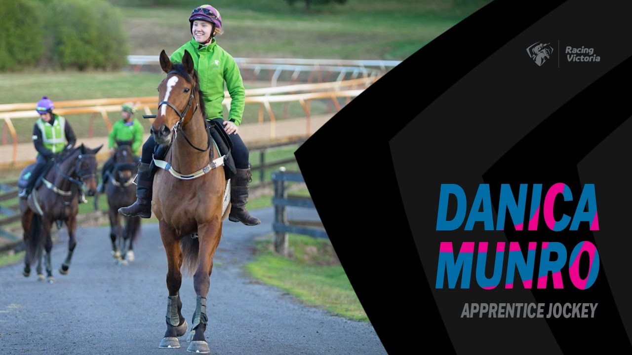 Get to know Danica Munro | Victorian Apprentice Jockey - YouTube