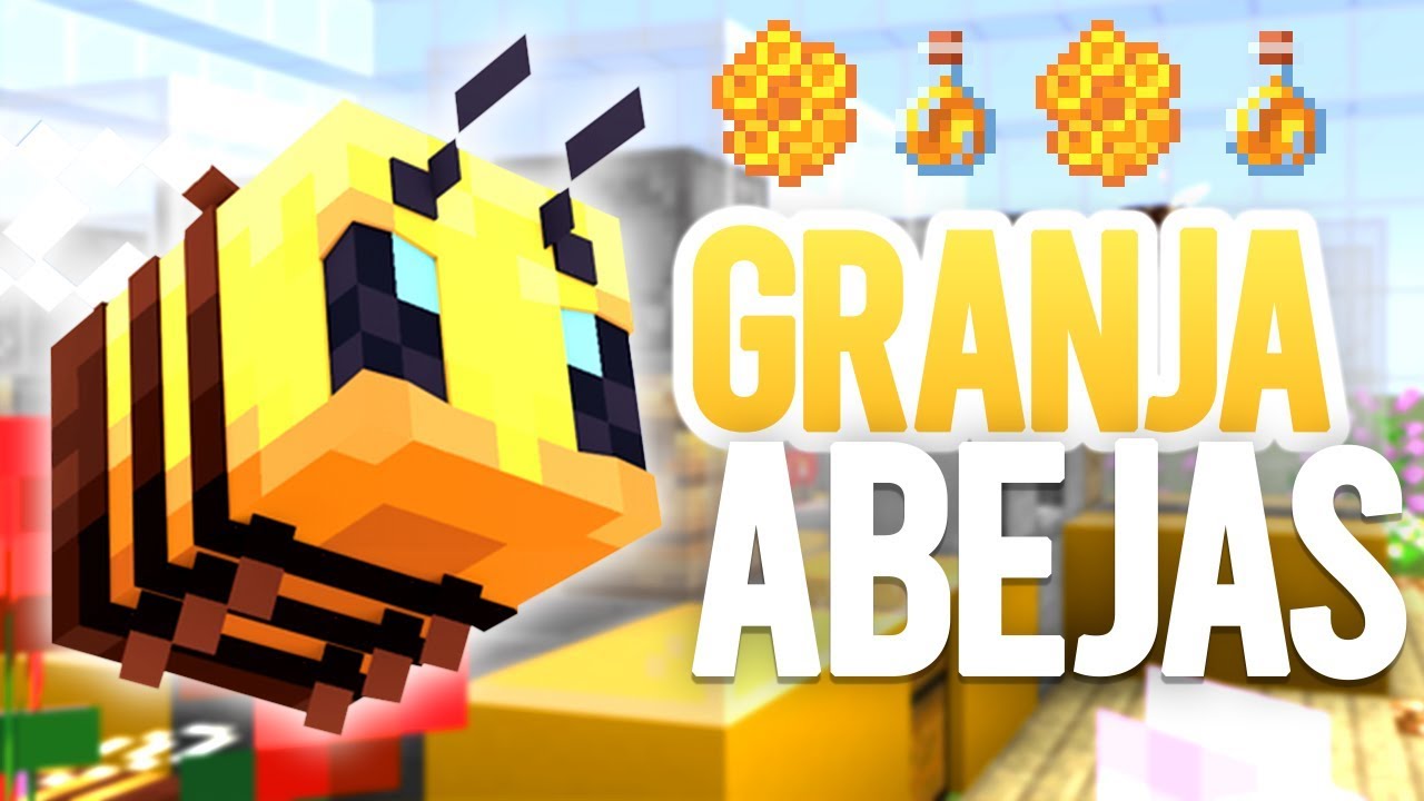 GRANJA DE ABEJAS | Tutorial Minecraft 1.15 - YouTube