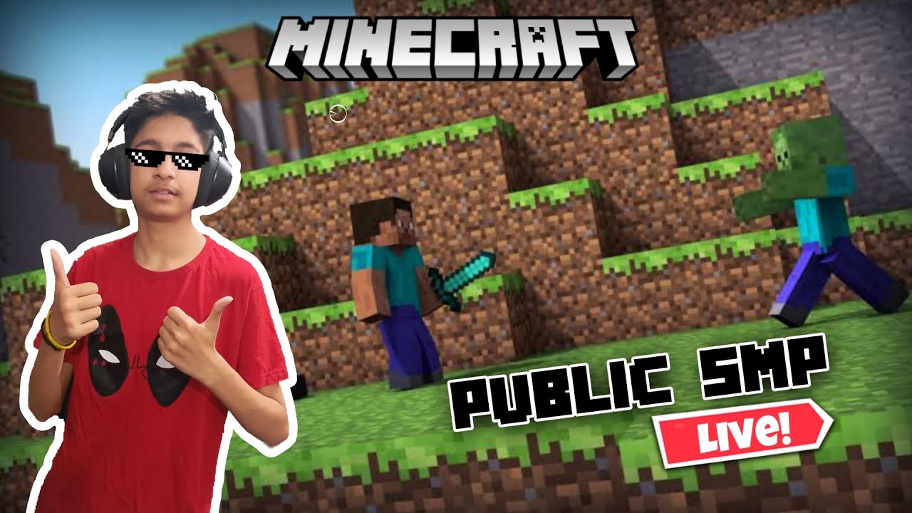 MINECRAFT PUBLIC SMP LIVE🔥 - Evil Army Live #livestream #minecraft ...