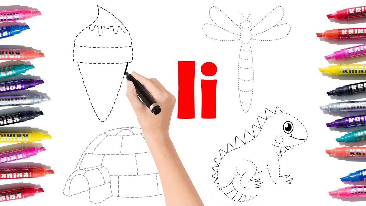 Coloring Icecream Insect Igloo Iguana Words Start With I How Coloring Icecream Insect Igloo Iguana Words Start With I How