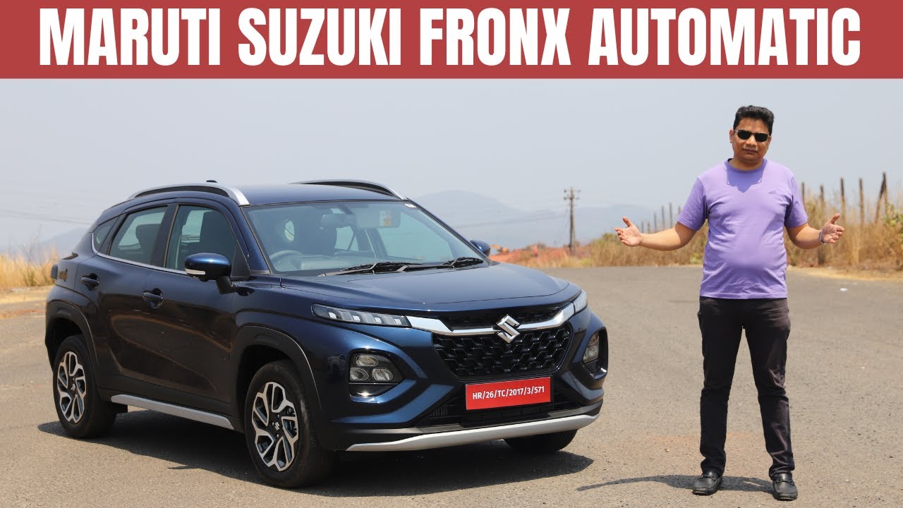Maruti Suzuki Fronx automatic Review - YouTube