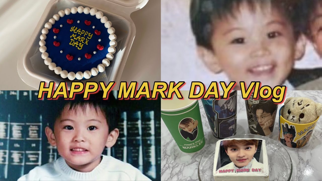 【NCTzen Vlog】HAPPY MARK DAY💙💙 マークセンイルVlog - YouTube
