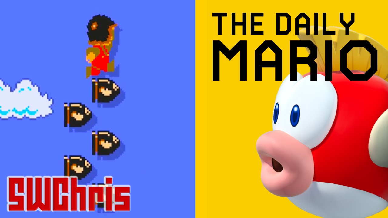 Explosion Factory & CRAZY Cannonball Course!! - Super Mario Maker - The ...