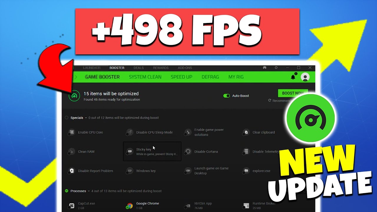 The SECRET to Doubled FPS with RAZAR CORTEX Game Booster! (2025 Guide ...