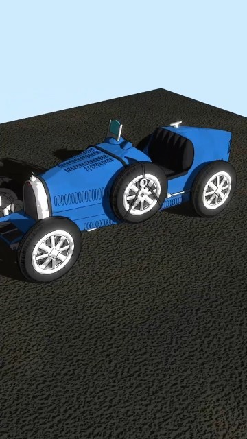 Bugatti Type 35 | Blender Animation - YouTube