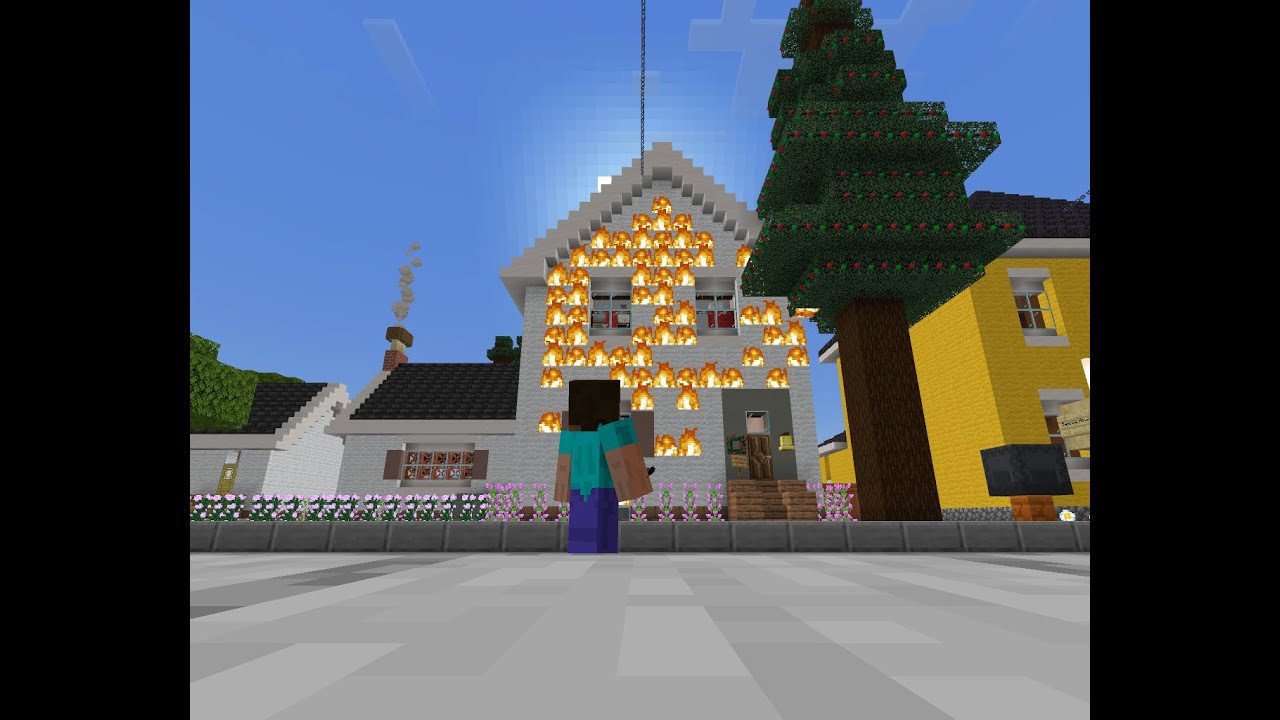 a cursed chaotic minecraft city tour || part 1 - YouTube