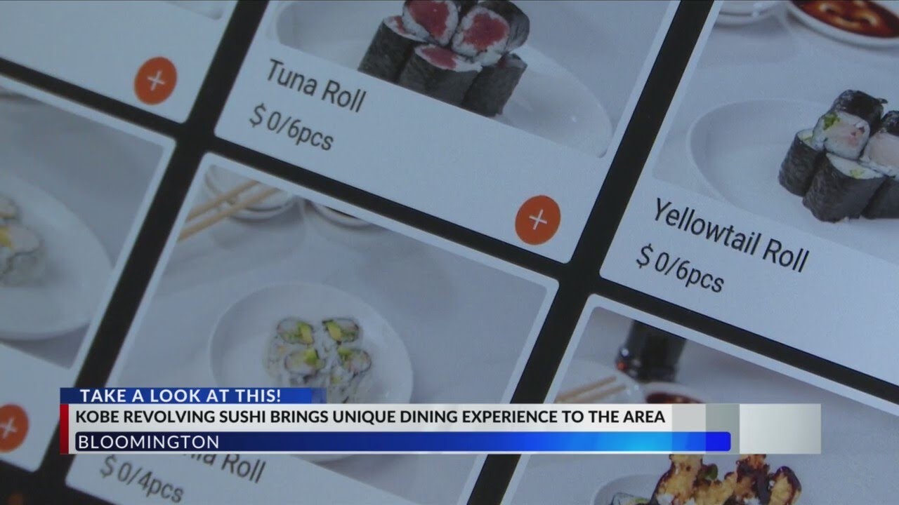 Kobe Revolving Sushi Bar brings unique dining experience to Bloomington ...