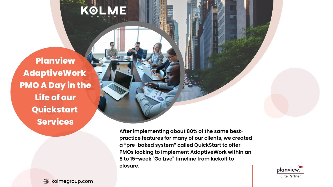 Part 2 of our Walkthrough Demo of our Planview Adaptivework PMO ...