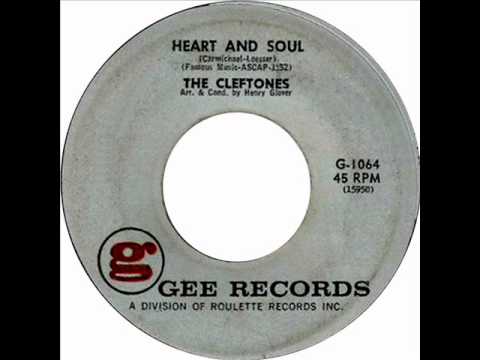 Cleftones - Heart & Soul, 1961 Gee 45 record. - YouTube