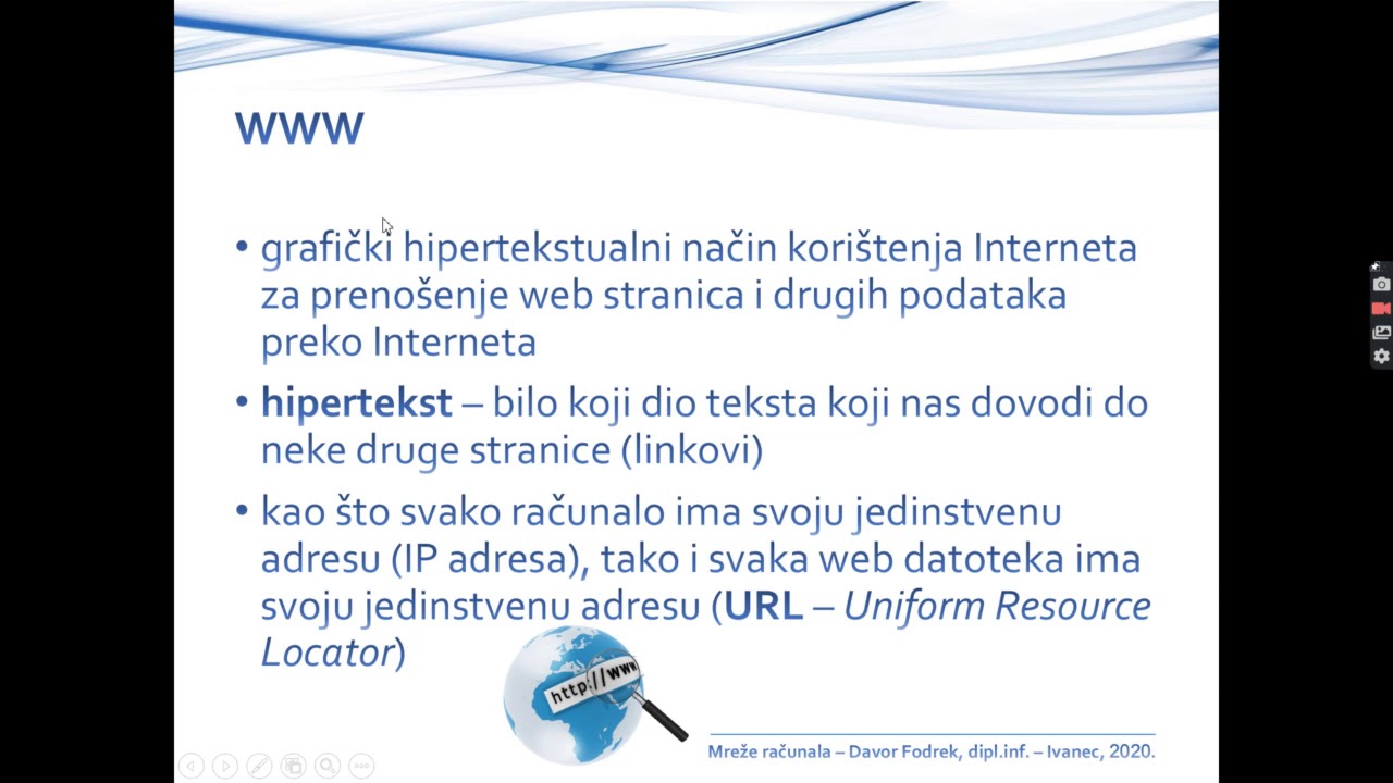 Mreže računala - spajanje na internet, internetske usluge - YouTube