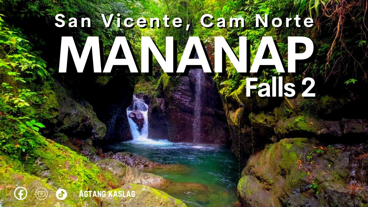 Mananap Falls 2 I San Vicente, Camarines Norte - YouTube