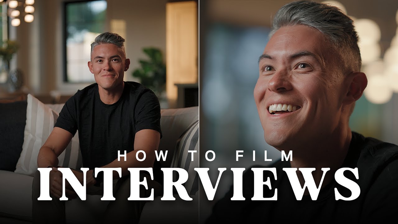 How To Film Interviews 6 Easy Steps Youtube