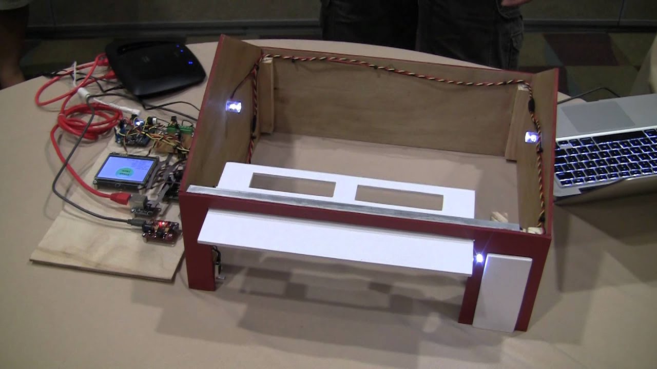 .NET Gadgeteer and Netduino (.NET Micro Framework) Garage Door Opener - YouTube