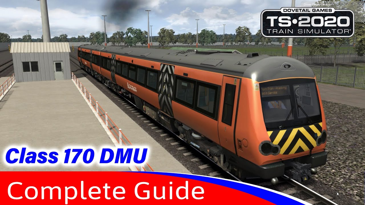 How To Operate Class 170 DMU Locomotive in Train Simulator 2020 | TS ...