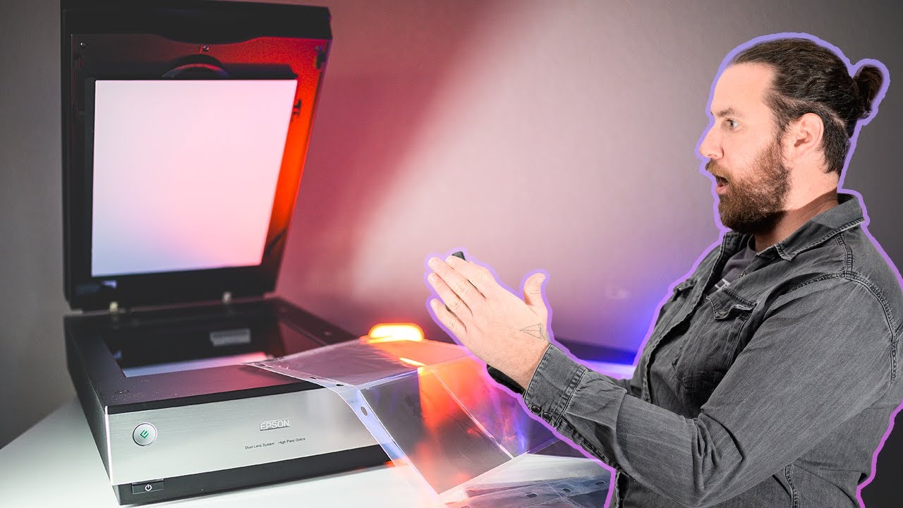 Unbox & Test: Le SCANNER EPSON V850 PRO débarque dans mon studio ! Ça ...