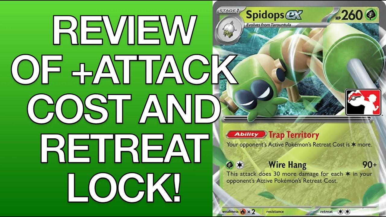 Review of all +Attack Cost & Retreat Lock Cards in the Pokémon TCG ...