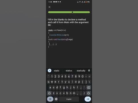 Sololearn lesson 25.1 C# - YouTube