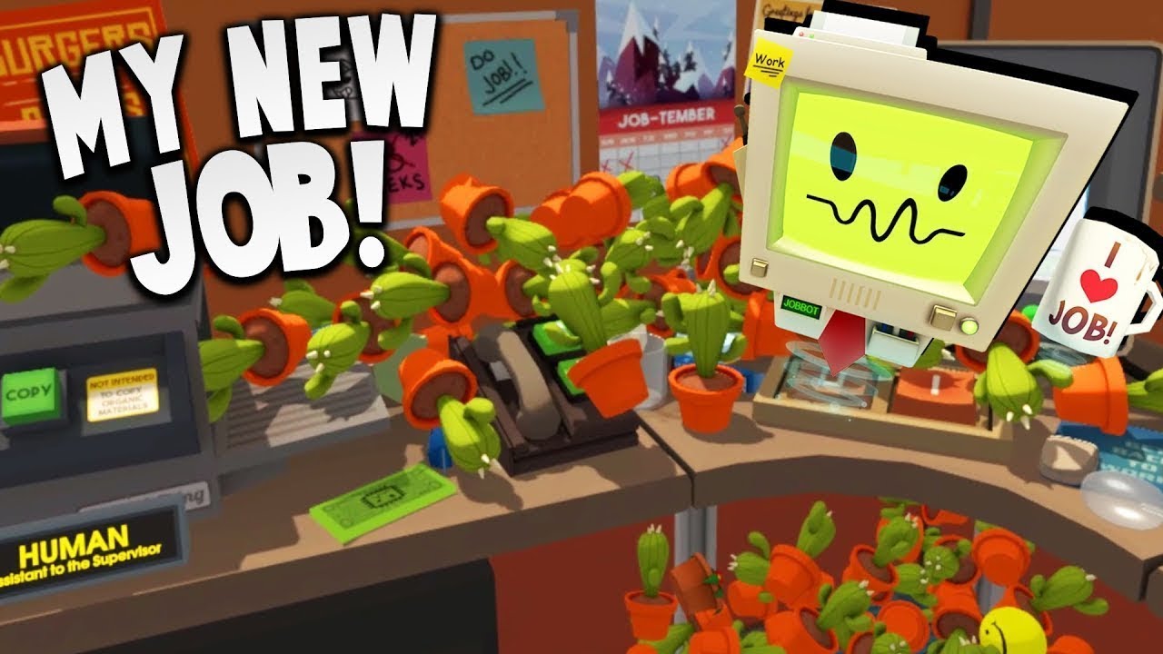 GETTING TO MEET GRANNY BOT | Job Simulator - YouTube