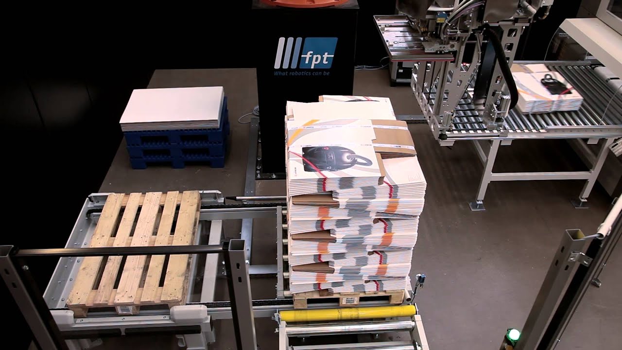 BOBST EXPERTFOLD Folder-gluer & LOGIPACK Fully automatic packer - YouTube