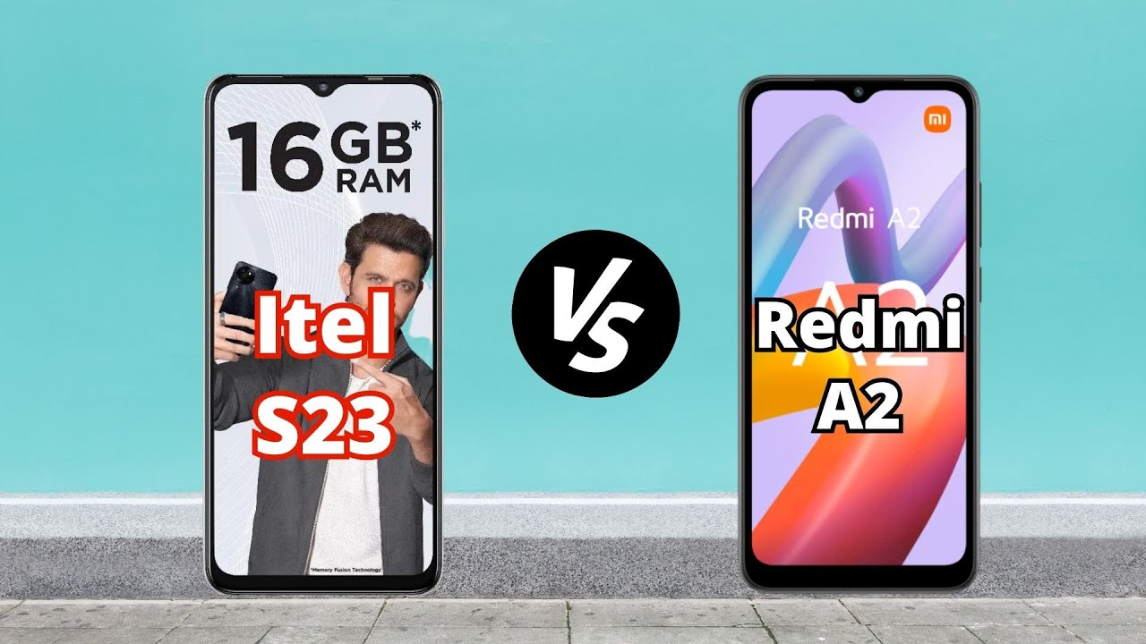 Itel S23 vs Redmi A2 - YouTube