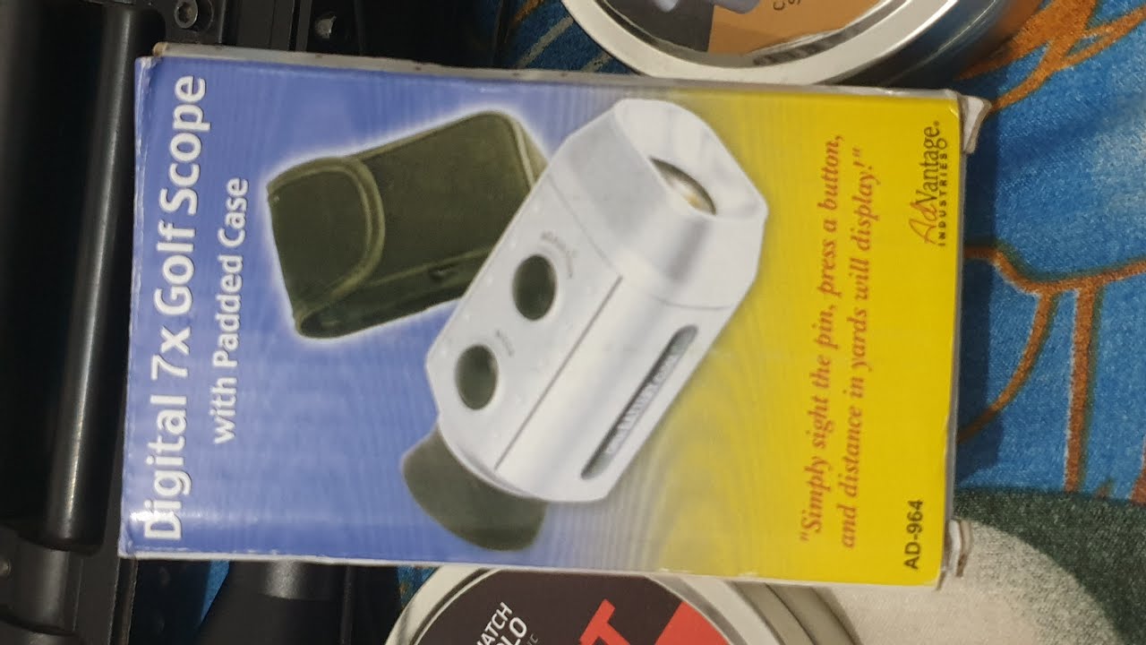 DIGITAL GOLF RANGE FINDER !! TESTED !! #Digital#7X#Golf#Scope - YouTube