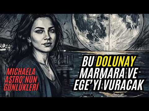 MICHAELA ASTRO: BU DOLUNAY EGE VE MARMARA'YI VURACAK! İSTANBUL, SELANİK, GİRİT VE RODOS DETAYI