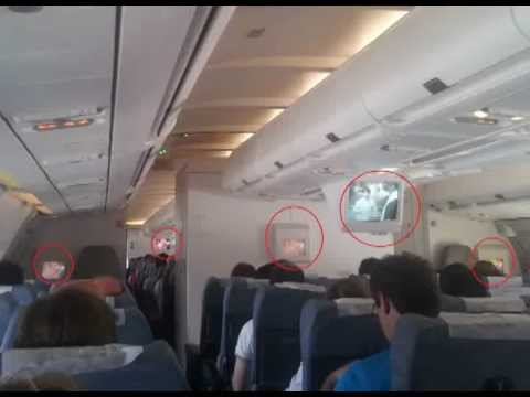 VERY Old In-flight Entertainment System - YouTube