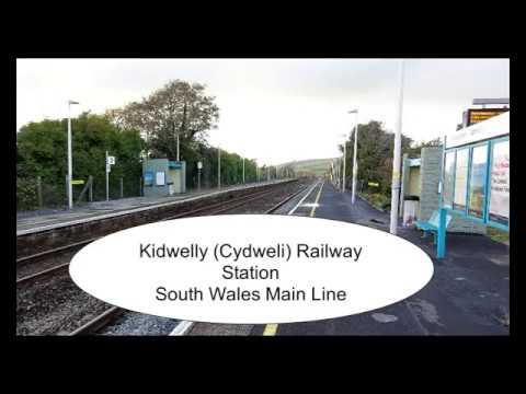 Kidwelly (Cydweli) Railway Station, South Wales Main Line - YouTube
