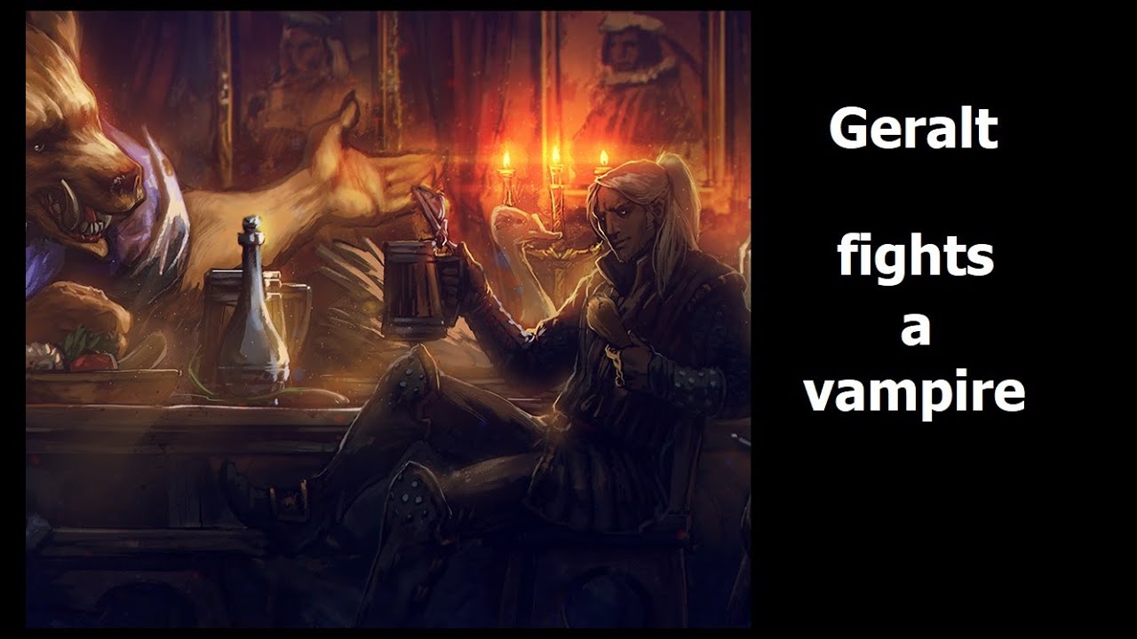 Witcher fights with bruxa to save her enchanted victim | Witcher Lore ...