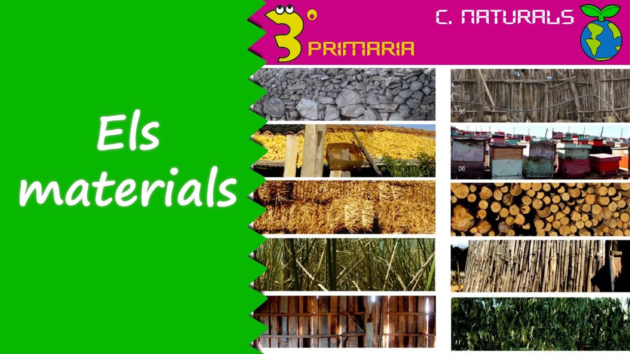 Ciències de la Naturalesa. 3r Primària. Tema 6. Els materials - YouTube