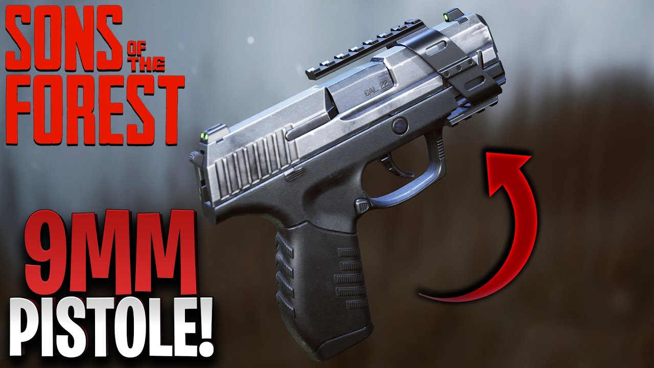 9MM PISTOLE & MONTAGESCHIENE FINDEN! | Sons Of The Forest - YouTube