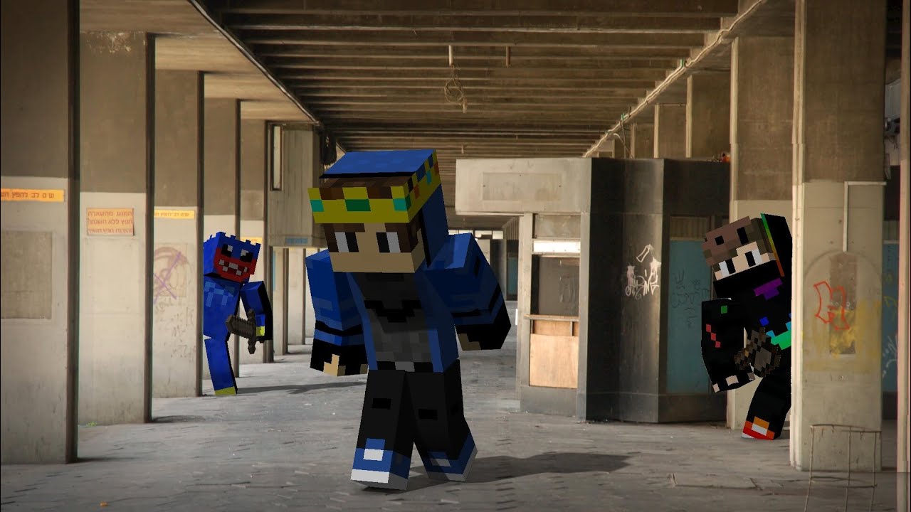 Playing hide and seek in Hive server | Minecraft | - YouTube