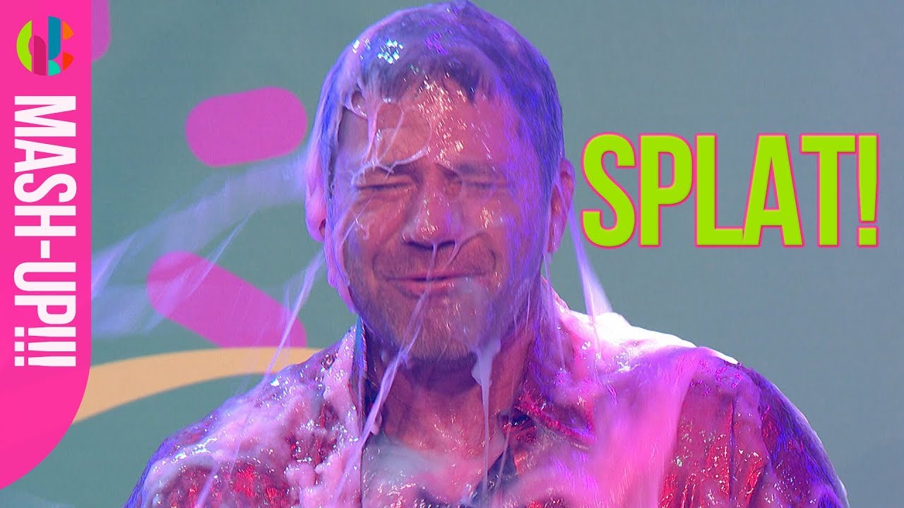Steve Backshall gunged by Yes Lad! - YouTube