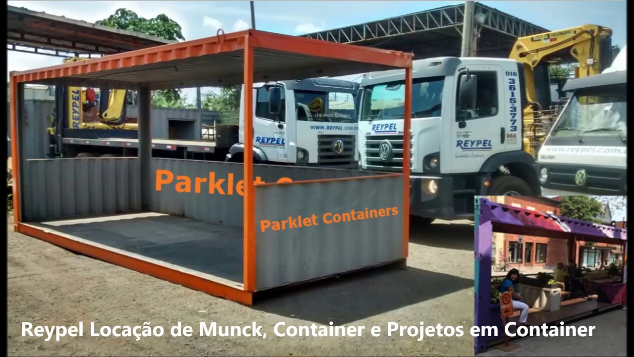 Parklet Container, Parklet Containers, Parklet - YouTube