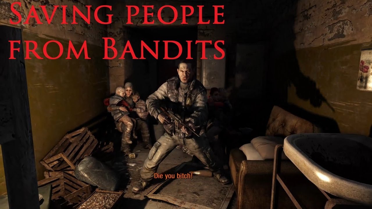 Bandits?!! | Metro Last Light EP9 | First Playthrough | - YouTube