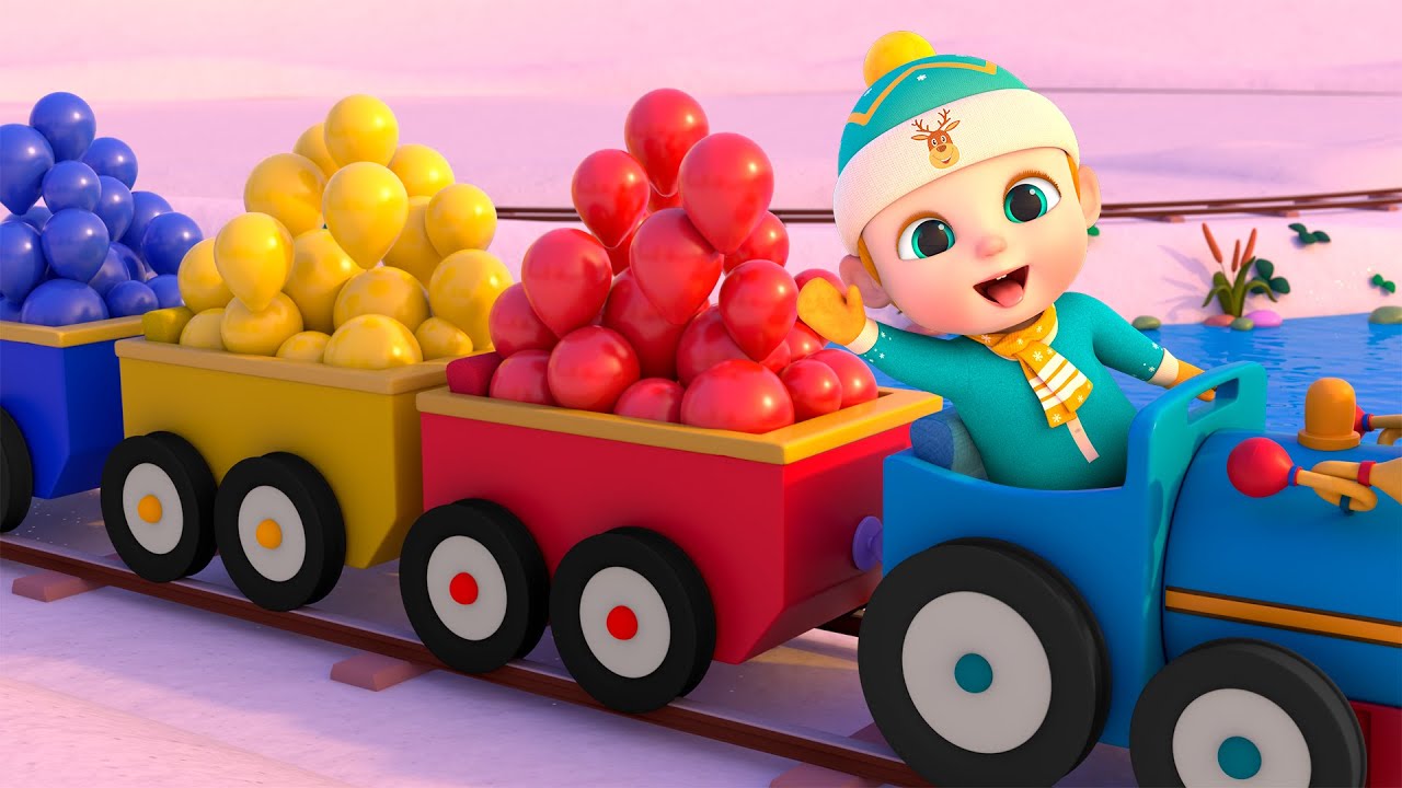 The Color Train Song | NuNu Tv 👶Nursery Rhymes & Kids Songs 🌈 FOR KIDS ...