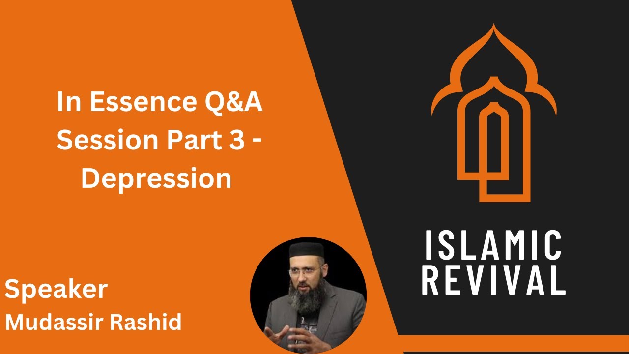 In Essence Q&A Session Part 3 Depression 28-11-2021 - YouTube
