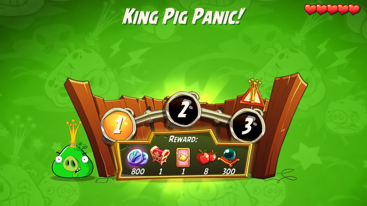 KPP (King Pig Panic) 3-4-5 Rooms - No Red,Blues,Chuck,Hal - Angry Birds ...
