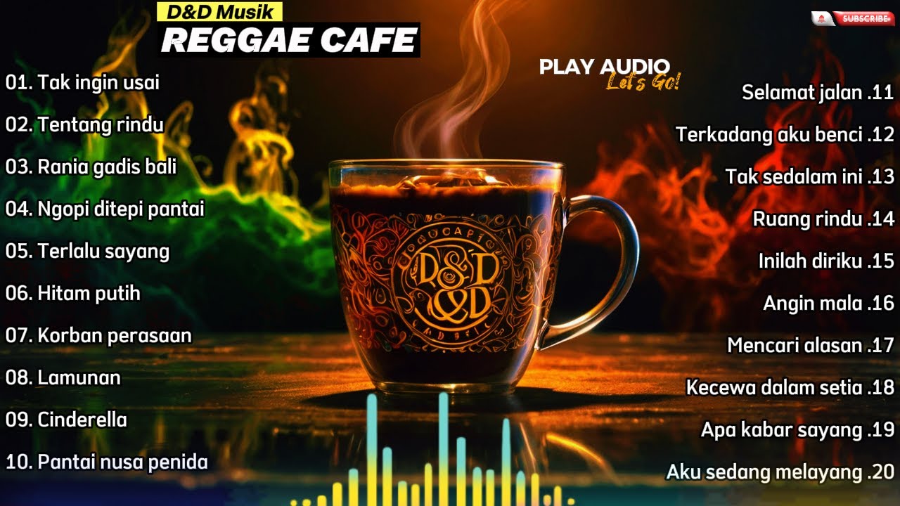 LAGU - LAGU REGGAE CAFE TERBAIK, COCOK UNTUK PENYEMANGAT KERJA - YouTube