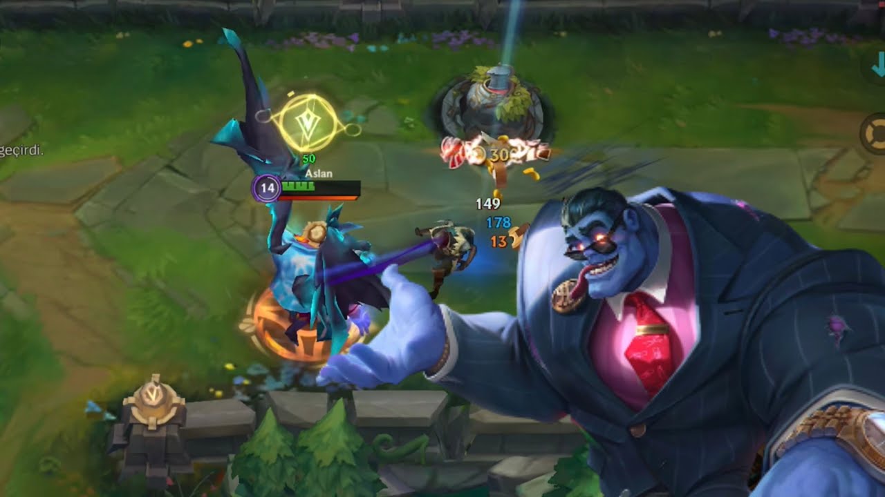 Wild Rift Mundo Baron Lane Gameplay in Season 16 (Build & Runes) - YouTube