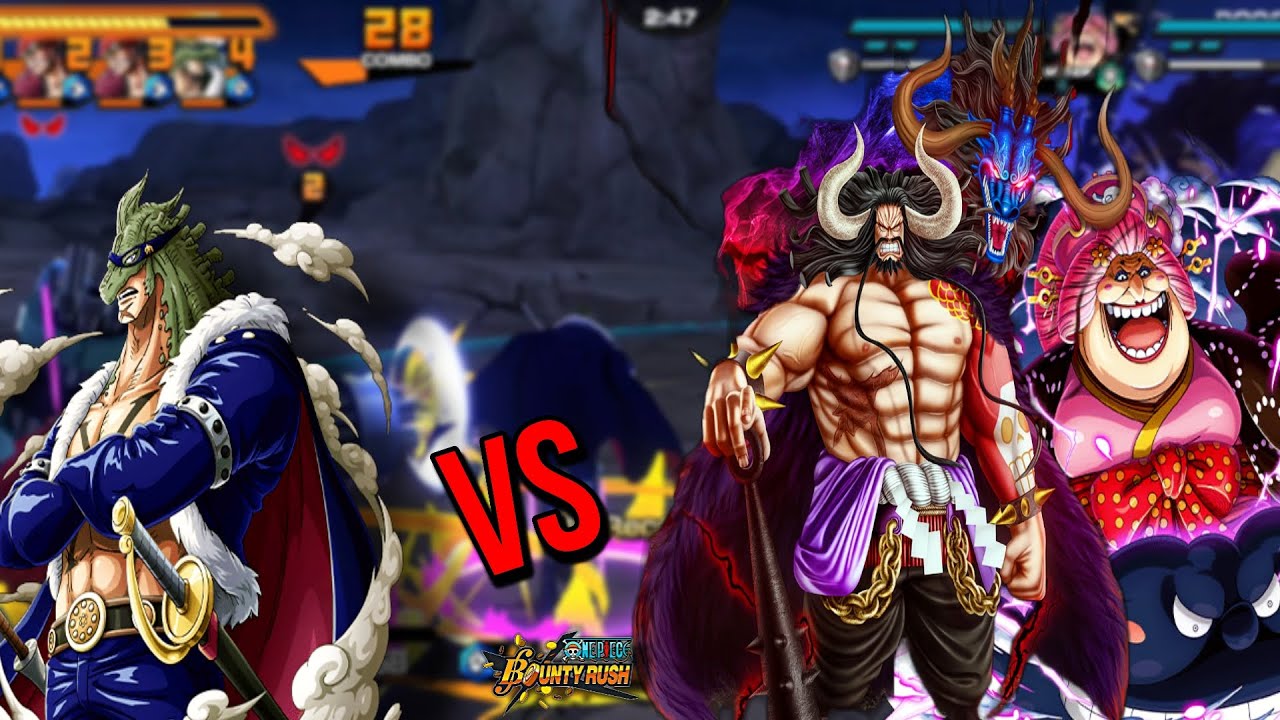 x-drake vs kaido & olin the oiran | one piece | bounty gameplay | - YouTube
