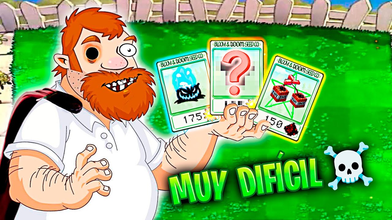 PLANTAS vs ZOMBIES PERO el LOCO DAVE ESCOGE las PLANTAS ☠️ - YouTube