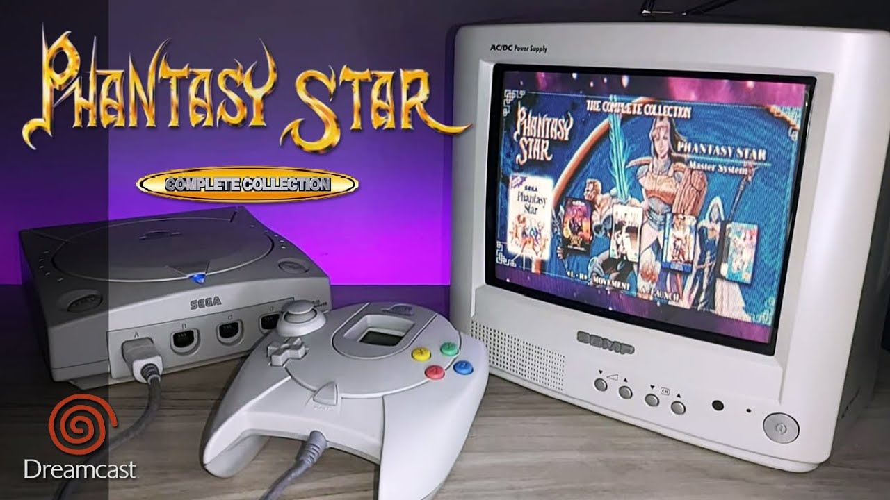 Phantasy Star The Complete Collection - Gameplay Dreamcast - YouTube