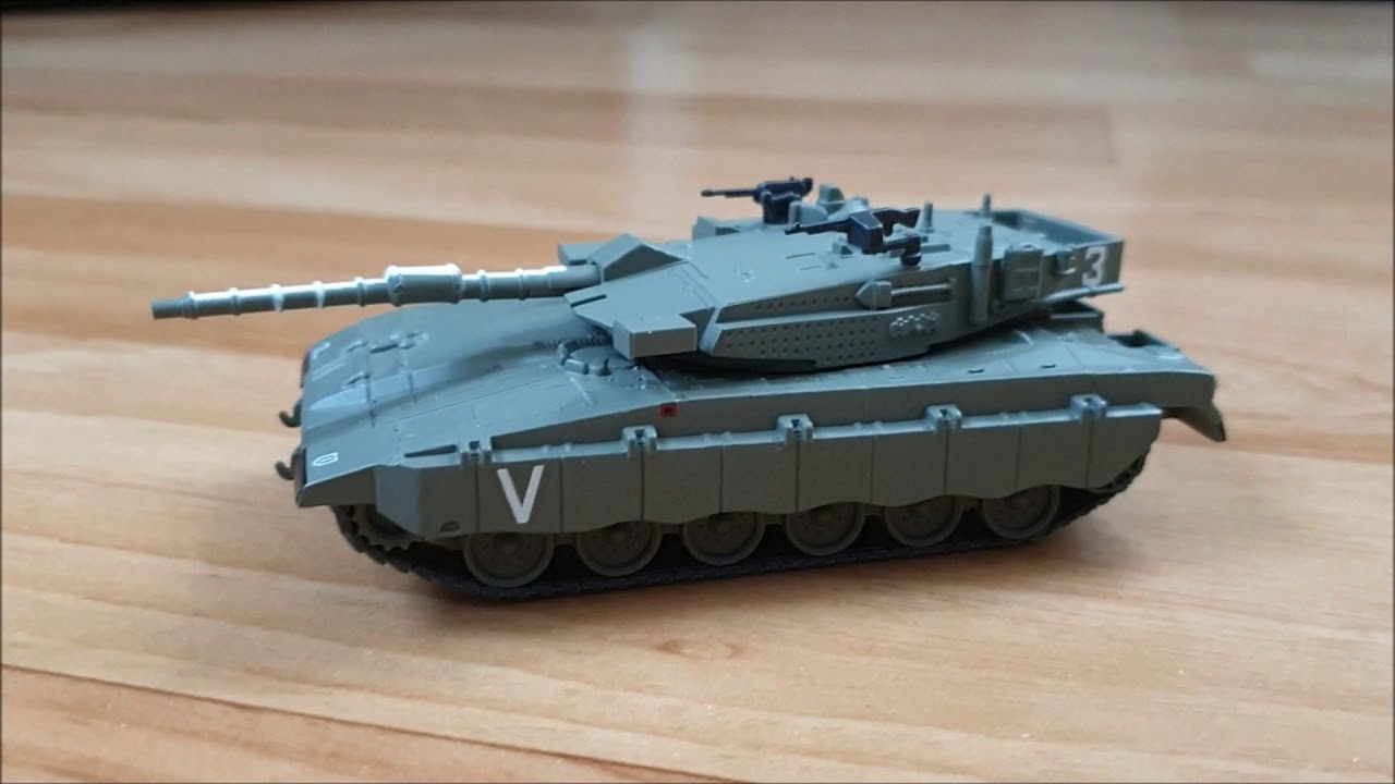 Military model, tank, Merkava MK3, 1:72 Scale.Автомодели.Обзор - YouTube